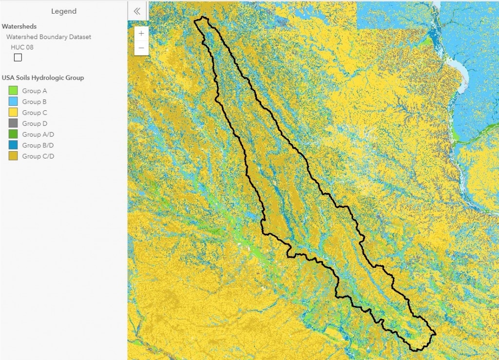 2.4 Soils – Upper Wapsi River Watershed